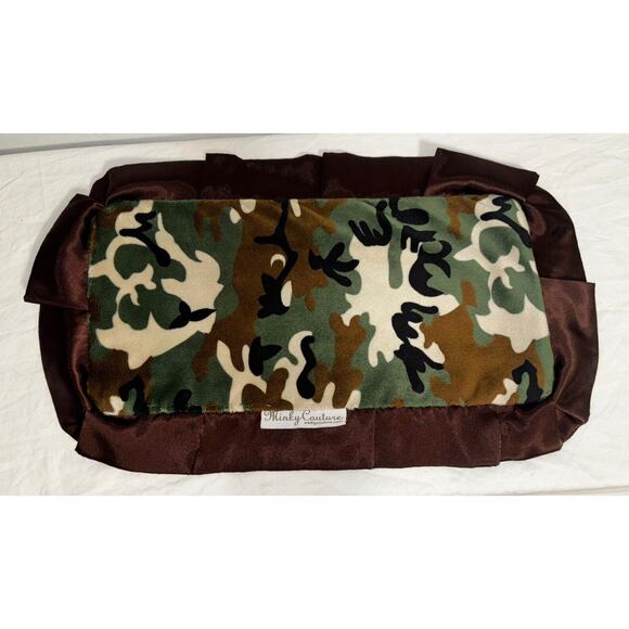 Minky Couture | Bedding | Minky Couture Mini Baby Blanket 9x12 Camo ...